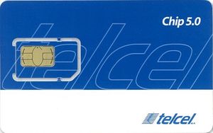 Tarjeta Telefónica: Telcel Chip 5.0 (Light Blue) (Mobile Mexico, México ...
