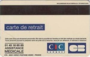 Tarjeta de Banco: Cirrus Card (Banque SNVB, FranciaCol:FR-CR-0001