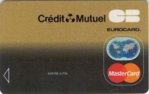 Bank Card: MasterCard Standard (Credit Mutuel, FranceCol:FR-MC-0003.01