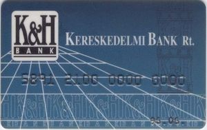 Bank Card: Intra-bank card (K&H bank, HungaryCol:HU-GM-0005