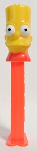 Meal Toy: Bart (Candy, Europe(PEZ - The Simpsons) Col:PEZ-2012-0011