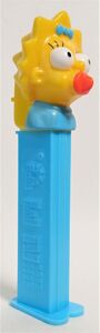 Meal Toy: Maggie (Candy, Europe(PEZ - The Simpsons) Col:PEZ-2012-0013