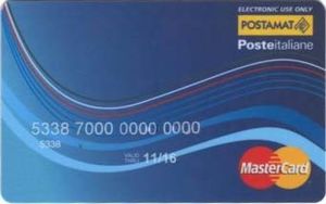 Tarjeta de Banco: MasterCard Electronic (Poste Italiane, ItaliaCol:IT ...