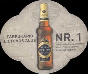 Beer Coaster: Tarpukario Lietuvos alus (JSC "Volfas Engelman ...