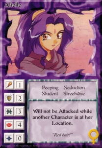 Game Card: Alielle (Ani-Mayhem(Demo Set) Col:AMY-DS-007