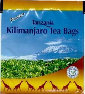 Tea Bag: Premium, glossy (Kilimanjaro Tea Bags, TanzaniaCol:TB-TZ-0008