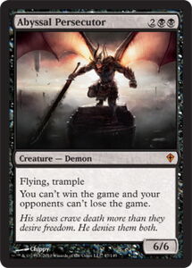 Game Card: Abyssal Persecutor (Magic: The Gathering(Worldwake) Col:MTG ...