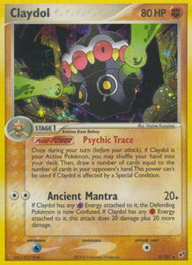 Game Card: Claydol (Pokémon TCG(Deoxys Set) Col:PKM-DXS-EN005