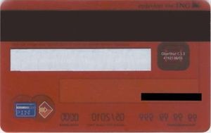 Tarjeta de Banco: Maestro transparent "Wereldpas" (ING Bank, Países ...