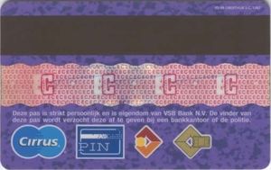 Bank Card: Maestro & Eurocheque "Europas" (VSB Bank, NetherlandsCol:NL ...