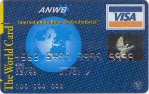 Bank Card: Visa Classic "The World Card" (Anwb, NetherlandsCol:NL-VI-0002