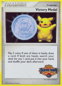 Game Card: Victory Medal (Pokémon TCG) (Victory Medals) Col:PKM-VME-A0809