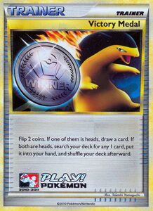 Game Card: Victory Medal (Pokémon TCG) (Victory Medals) Col:PKM-VME-A1011