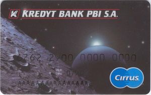 Bank Card: Cirrus Card (Kredyt Bank, PolandCol:PL-CR-0001.01