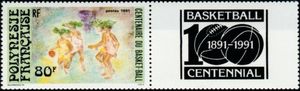 Stamp: Stage match at the beginning of the century (French Polynesia ...