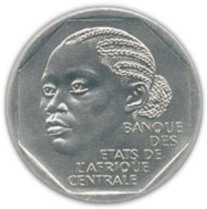 Coin: 500 CFA Francs (Central African Republic(1970~Today - Circulation ...