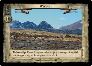 Game Card: Westfold (Lord of The Rings(Ents of Fangorn) Col:LOTR-EOF-EN ...