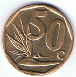 Coin: 50 Cents (Afrika Dzonga - Tsonga legend) (South Africa(1994~Today ...