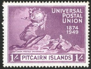 Stamp: Universal Postal Union (UPU) Monument, Berne (Pitcairn Islands ...