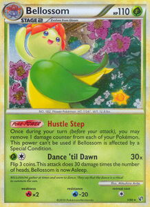 Game Card: Bellossom (Pokémon TCG(Heartgold Soulcsilver Undaunted Set ...