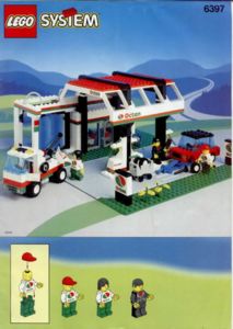 Lego Set: Octan Service Station (Town / City) (Gas Station) Leg:6937-1