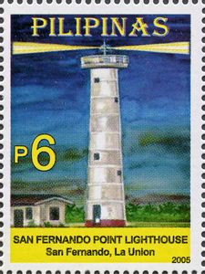 Stamp: Fernando Point Lighthouse (Philippines(Lighthouses in the ...