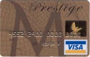 Bank Card: Visa Gold "Prestige" (Banco Comercial Portugués, Portugal ...