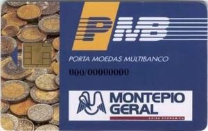 Cartão bancário: PMB Card (Montepio Geral, Portugal) Col:PT-GM-0003.07