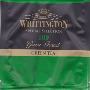 Tea Bag: 109 Green Forest Green Tea (Whittington, Italy(Special ...