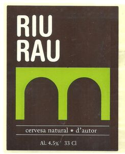 Drink Label: Riu Rau (In Extremis S.L., SpainCol:ES-BEER-002687