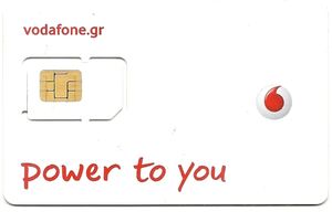 Phonecard: Vodafone Power to you. CU (Vodafone, Greece(Vodafone - GSM ...