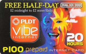 Functional Card: PLDT Vibe 2 (Internet Access, Philippines(Philippine ...