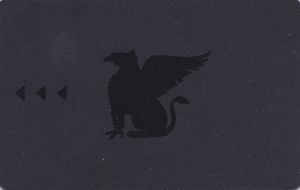 بطاقات الفنادق: JW Marriott - Black logo on black background. (JW ...