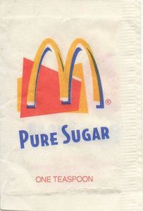Sugar Packet: McDonald's (United States of America) (Fast Food) Col:USA ...