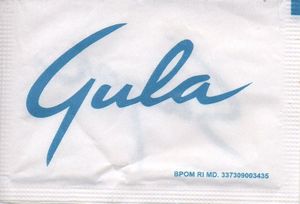 Sugar Packet: Gula (Indonesia(Sugar) Col:IDN-N-0011