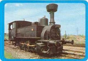 Calendário de Bolso: Steamloc 0-6-0T from 1950 - 08/18 (Portugal ...