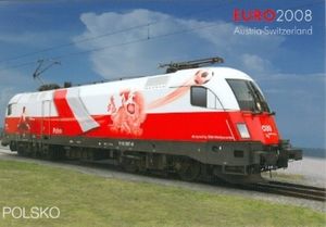 Pocket Calendar: E-loc Taurus 1116 from Austria in Polish colours - 07/ ...