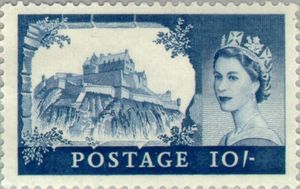 Stamp: Edinburgh Castle (United Kingdom of Great Britain & Northern ...