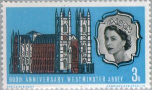 Stamp: Westminster Abbey (United Kingdom of Great Britain & Northern ...