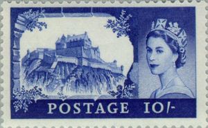 Stamp: Edinburgh Castle (United Kingdom of Great Britain & Northern ...