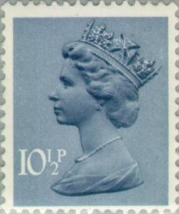 Stamp: Queen Elizabeth II - 10½p Decimal Machin (United Kingdom of Great Britain & Northern ...