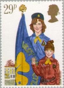Stamp: Girl Guide Movement (United Kingdom of Great Britain & Northern ...