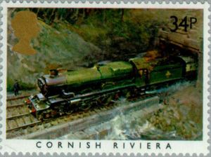 Stamp: Cornish Riviera (United Kingdom of Great Britain & Northern ...