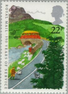 Stamp: Rural Postbus (United Kingdom of Great Britain & Northern ...