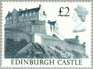 Stamp: Edinburgh Castle (United Kingdom of Great Britain & Northern ...
