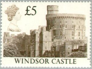Stamp: Windsor Castle (United Kingdom of Great Britain & Northern ...