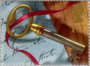 Stamp: Key (United Kingdom of Great Britain & Northern Ireland ...