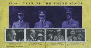 Stamp: Three Kings souvenir sheet (Nauru(Year of the Three Kings - 80th ...