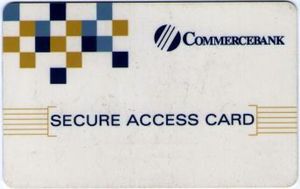 Bank Card: Commercebank - Secure Access Card (Commercebank, United ...