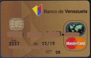 Tarjeta de Banco: Banco de Venezuela (Banco De Venezuela, VenezuelaCol ...